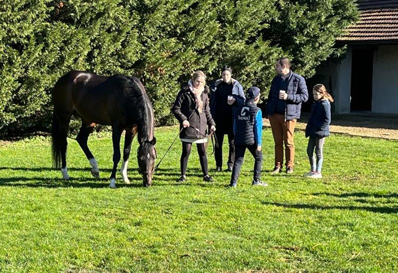 Retrouvez les photos de la présentation de l'étalon d'Etienne Raquin ...